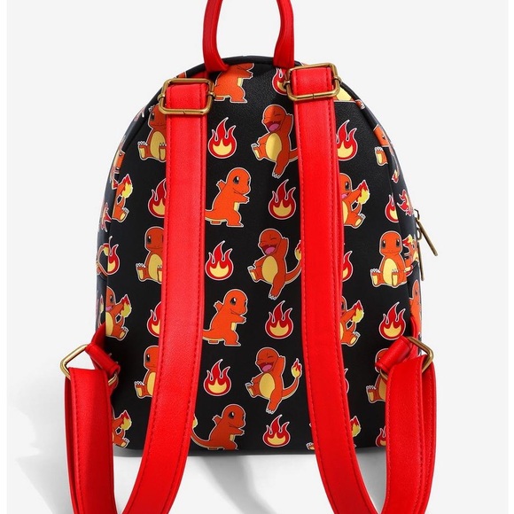 Loungefly | Bags | Loungefly Pokemon Charmander Flames Mini Backpack ...